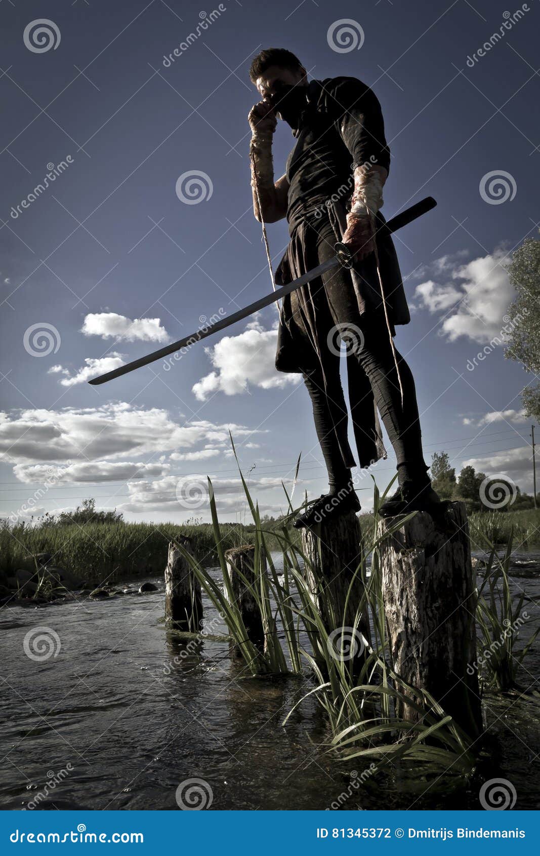Dangerous gangster stock photo. Image of blood, healthy - 81345372