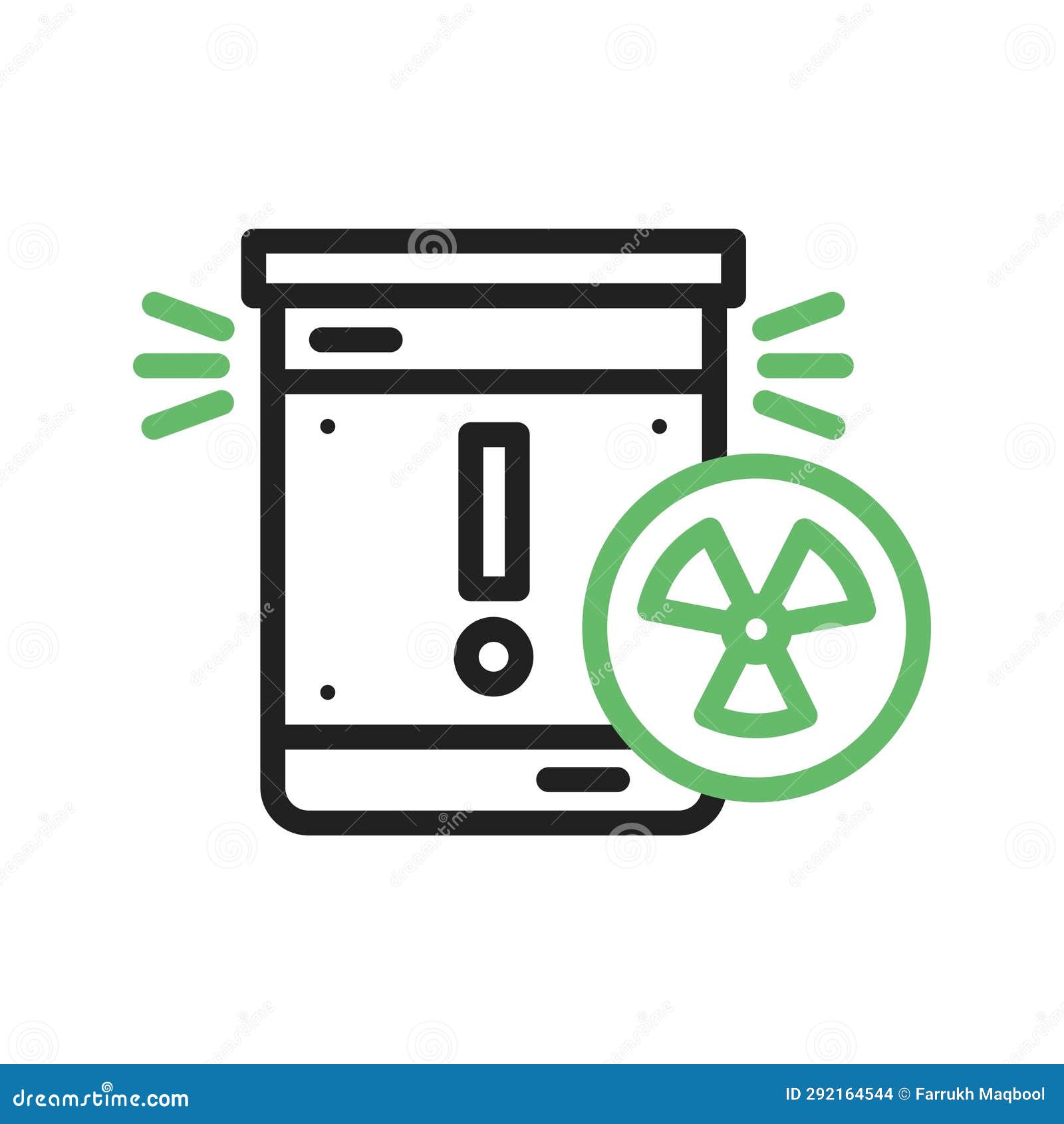 Dangerous Goods Icon Vector Image. Stock Vector - Illustration of ...