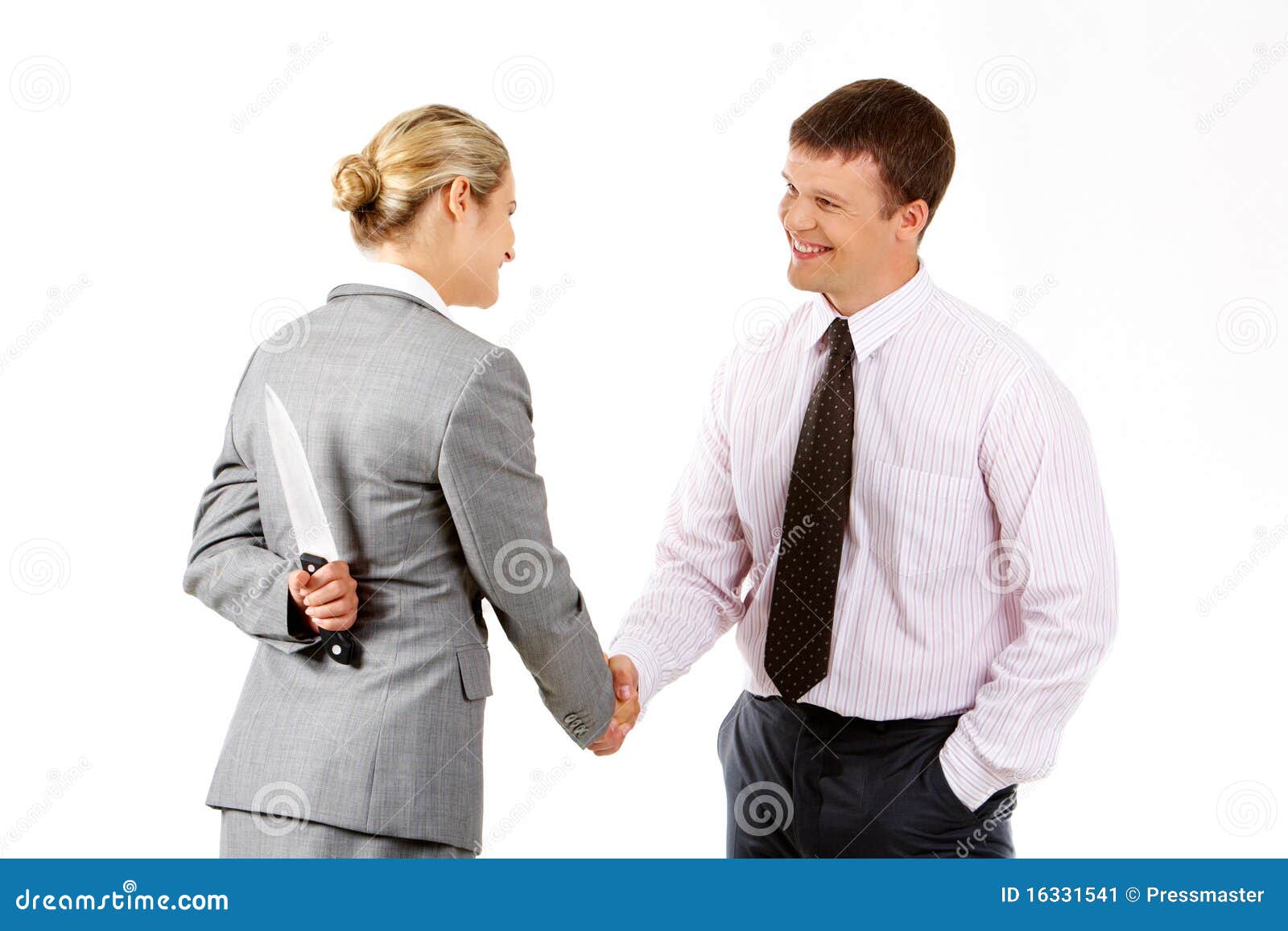 Dangerous handshake stock image. Image of conflict, partnership - 16331541