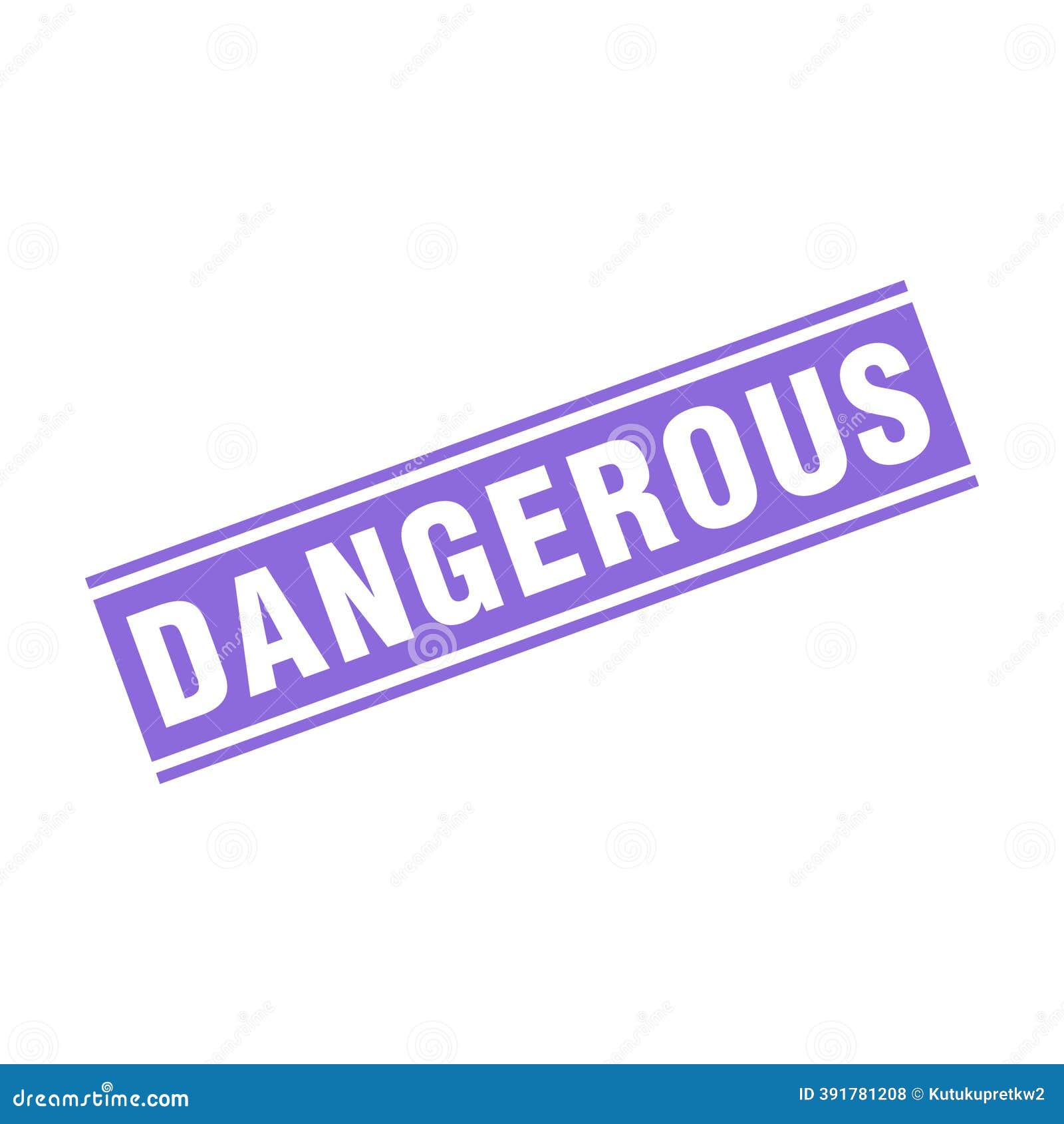 Dangerous Letter Rubber Stamp Template Design Vector Illustration ...