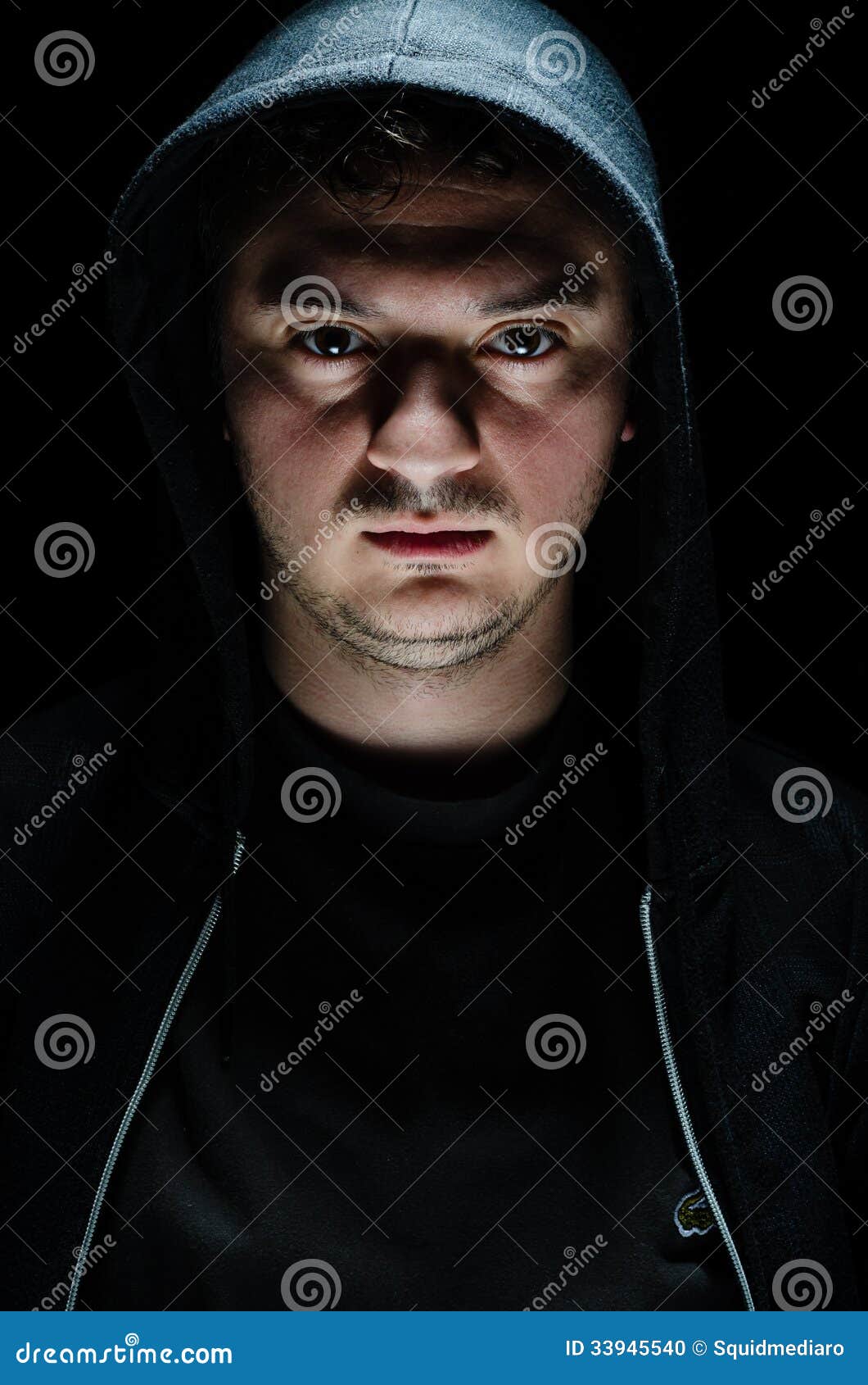 Dangerous man stock photo. Image of mystery, solitude - 33945540