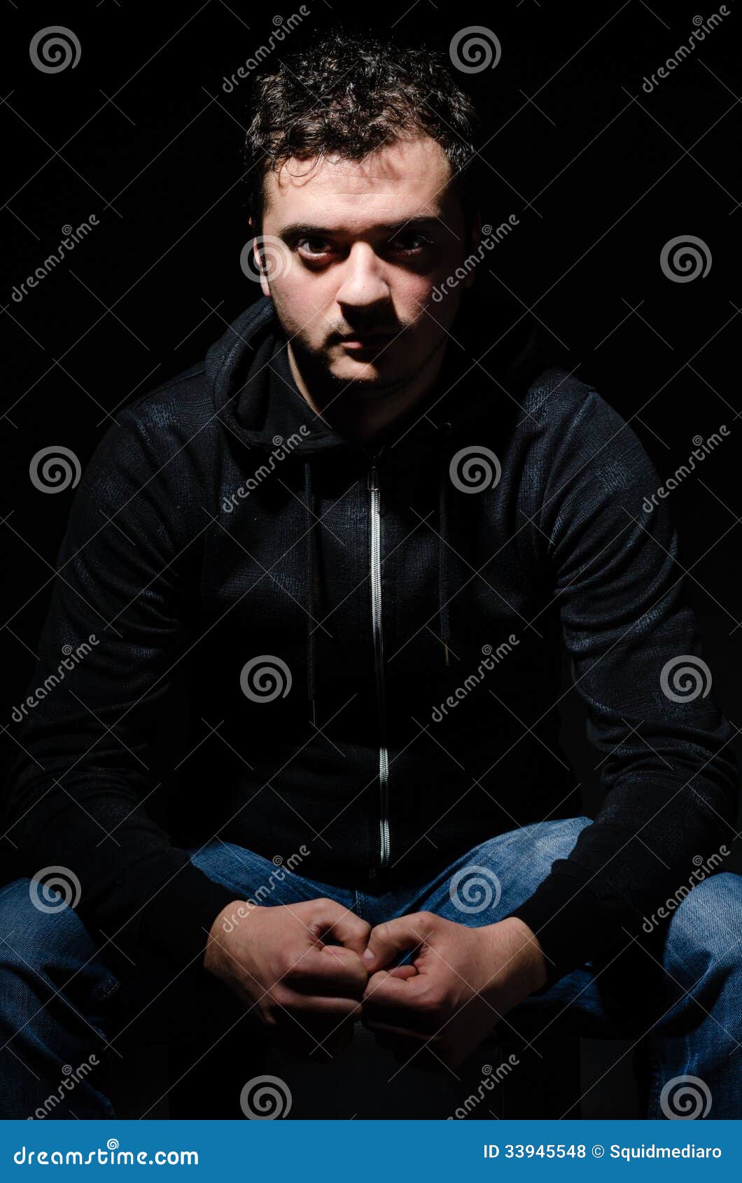 Dangerous man stock photo. Image of underworld, urban - 33945548