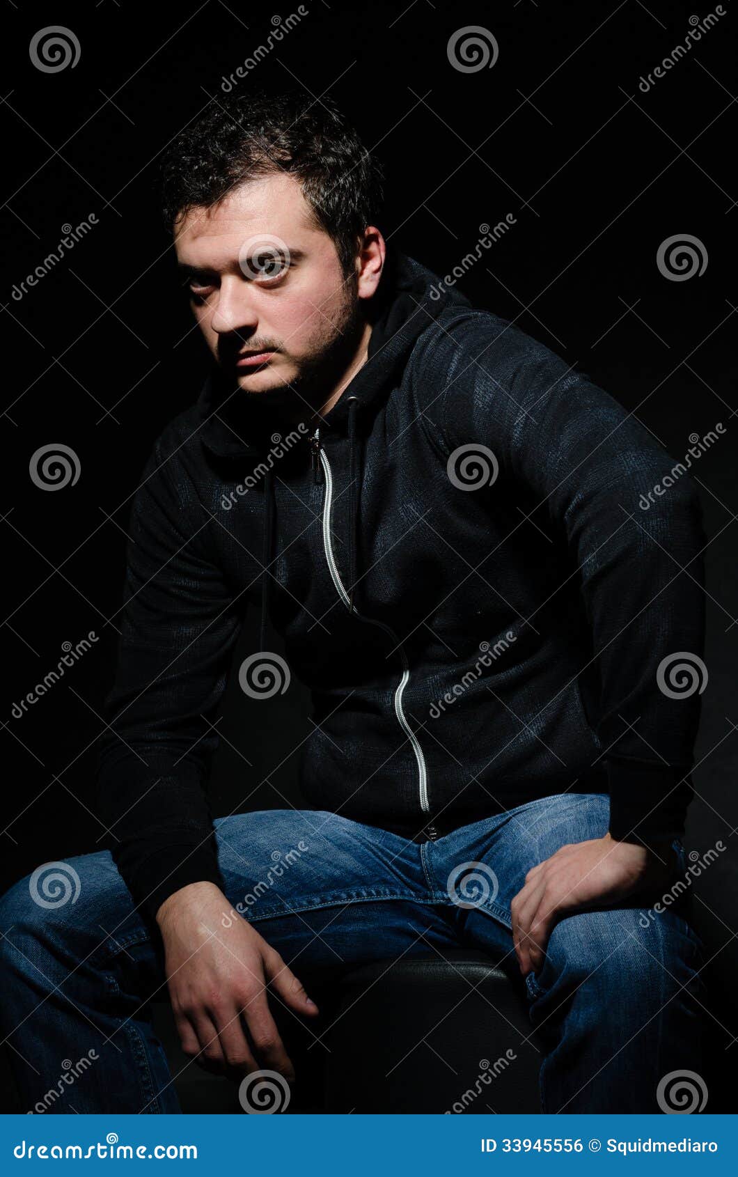 Dangerous man stock photo. Image of expression, evil - 33945556