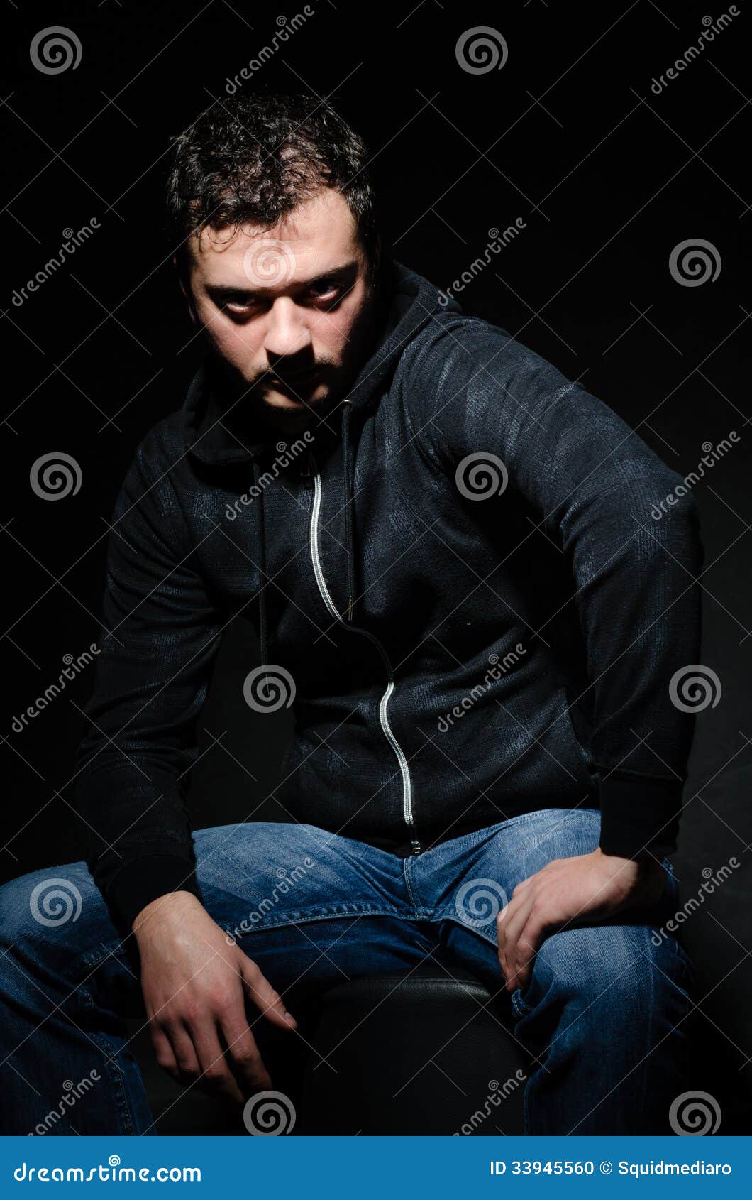 Dangerous man stock photo. Image of activity, intimidating - 33945560