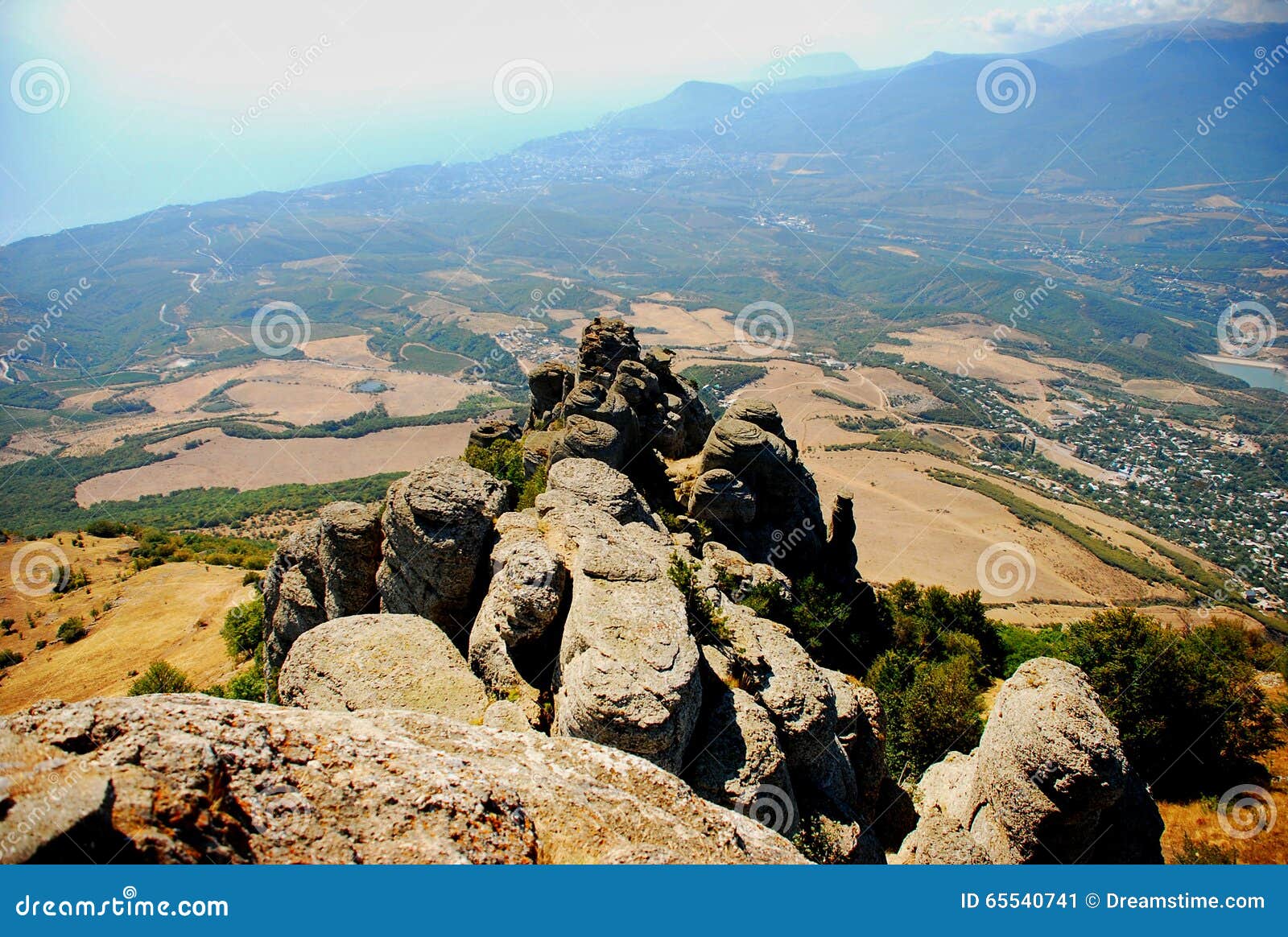 Dangerous mountain peak stock image. Image of rocky, huge - 65540741