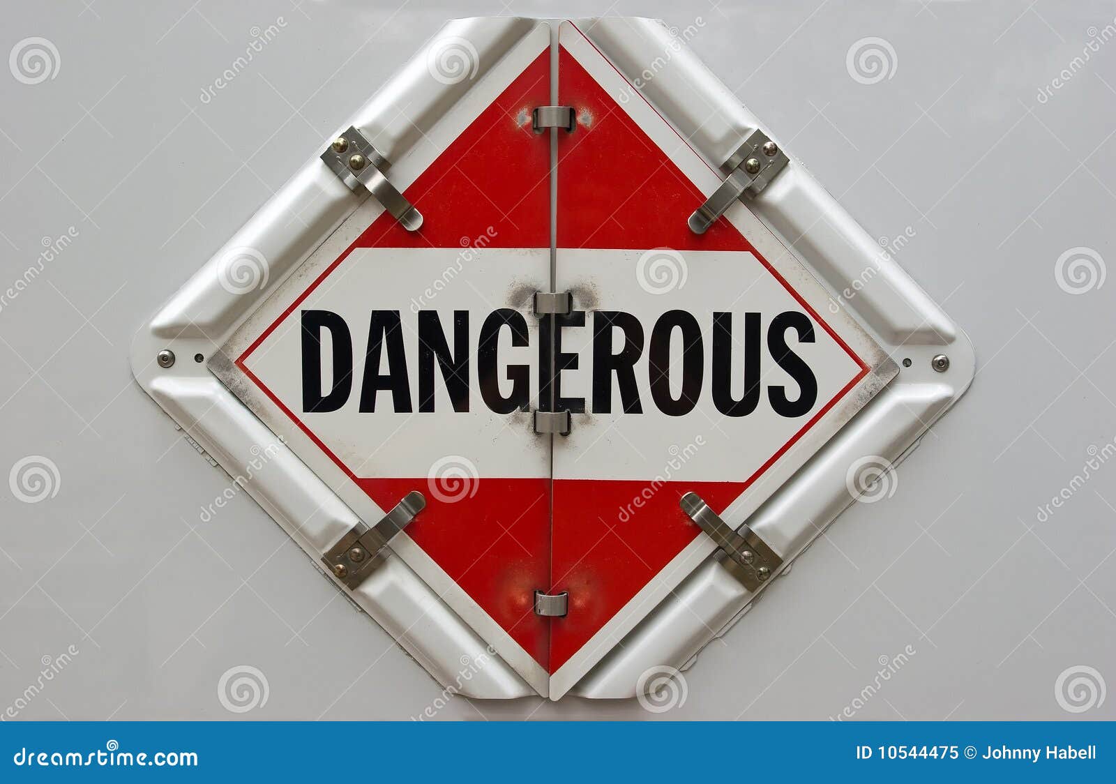 Dangerous Placard stock image. Image of freight, transport - 10544475