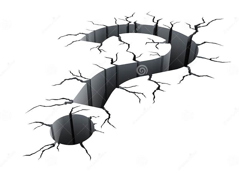 Dangerous Question stock illustration. Illustration of concept - 10288322