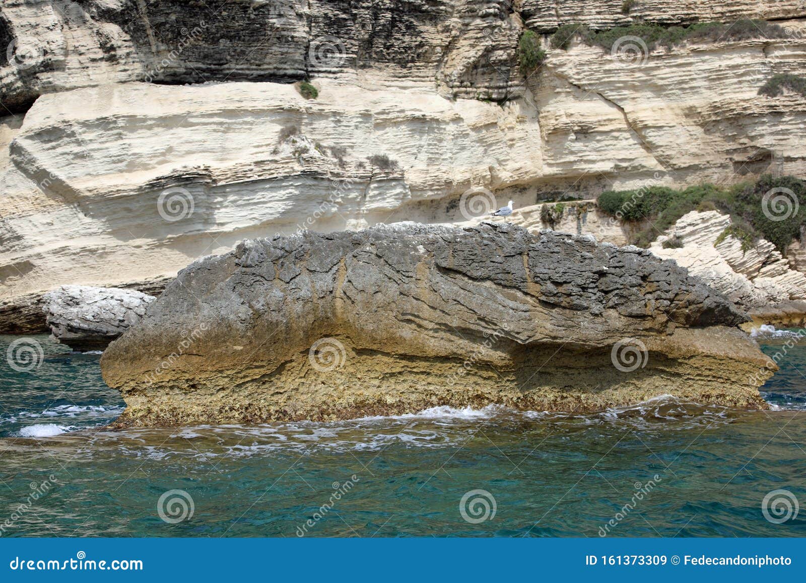 Dangerous rock on the sea stock image. Image of rocks - 161373309