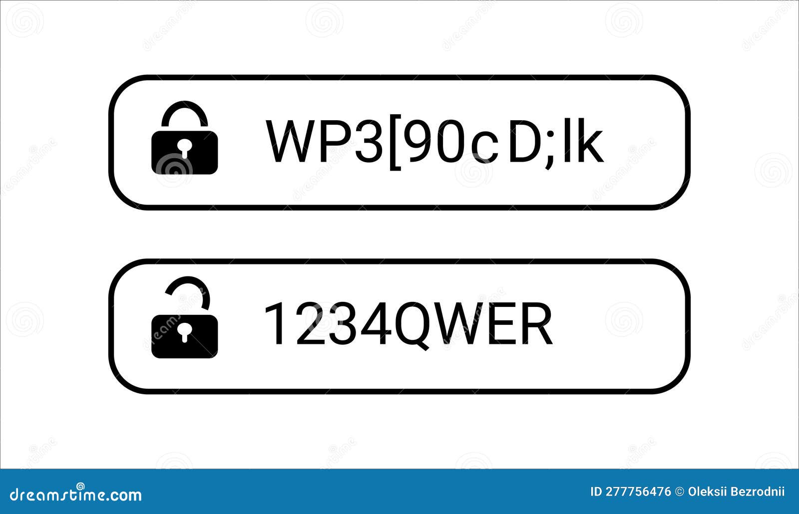 Dangerous and Secure Password. Weak and Unreliable and Complex Secure ...