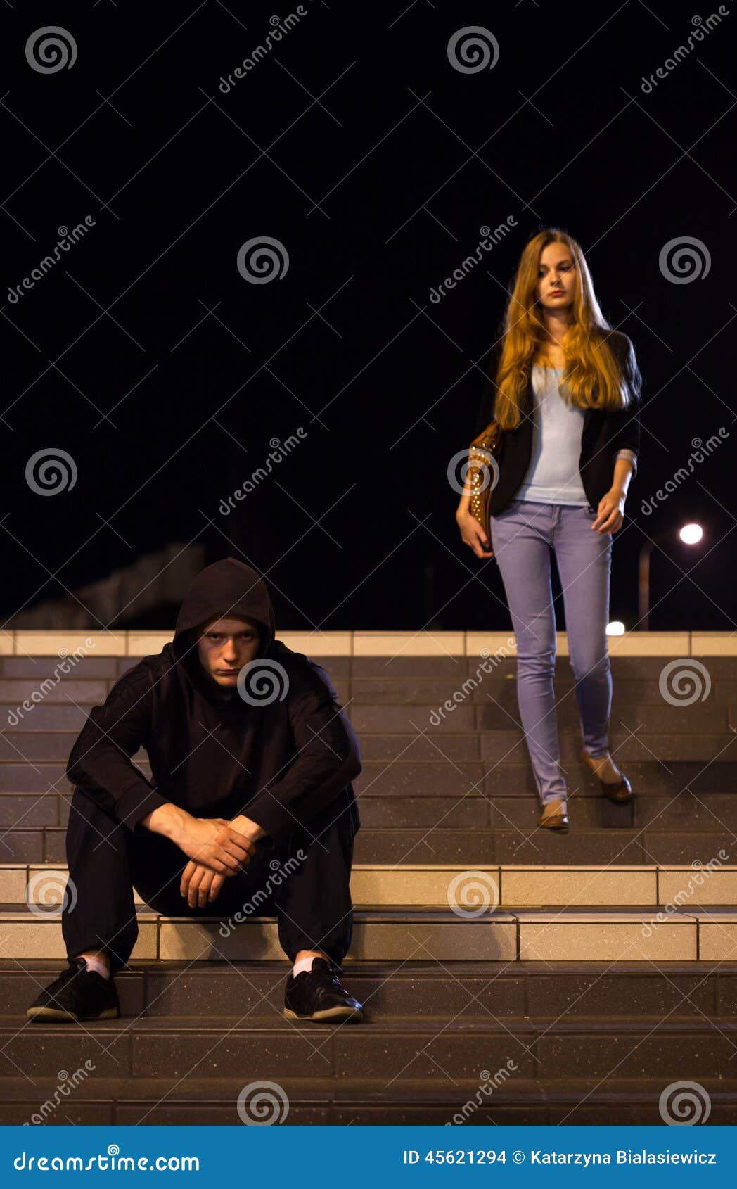 Dangerous Situation in the City Stock Photo - Image of crime, mobster ...