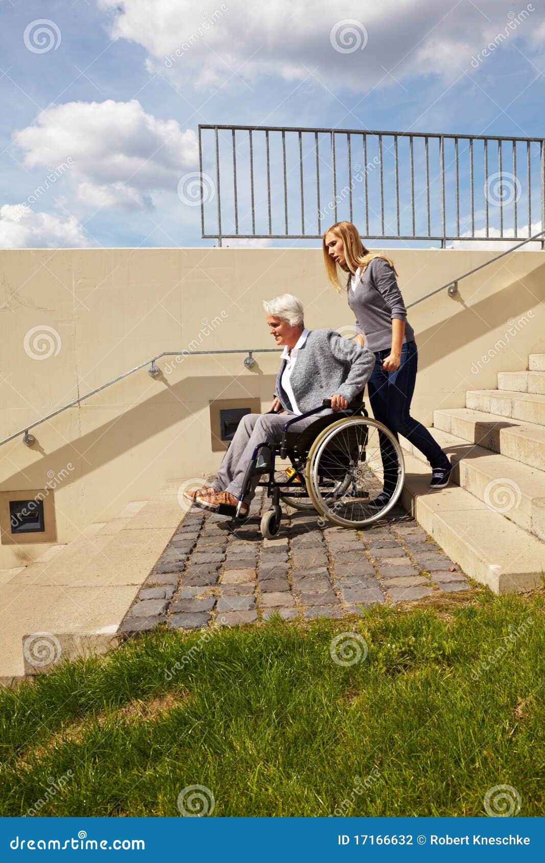 Dangerous steps for woman stock photo. Image of helpless - 17166632