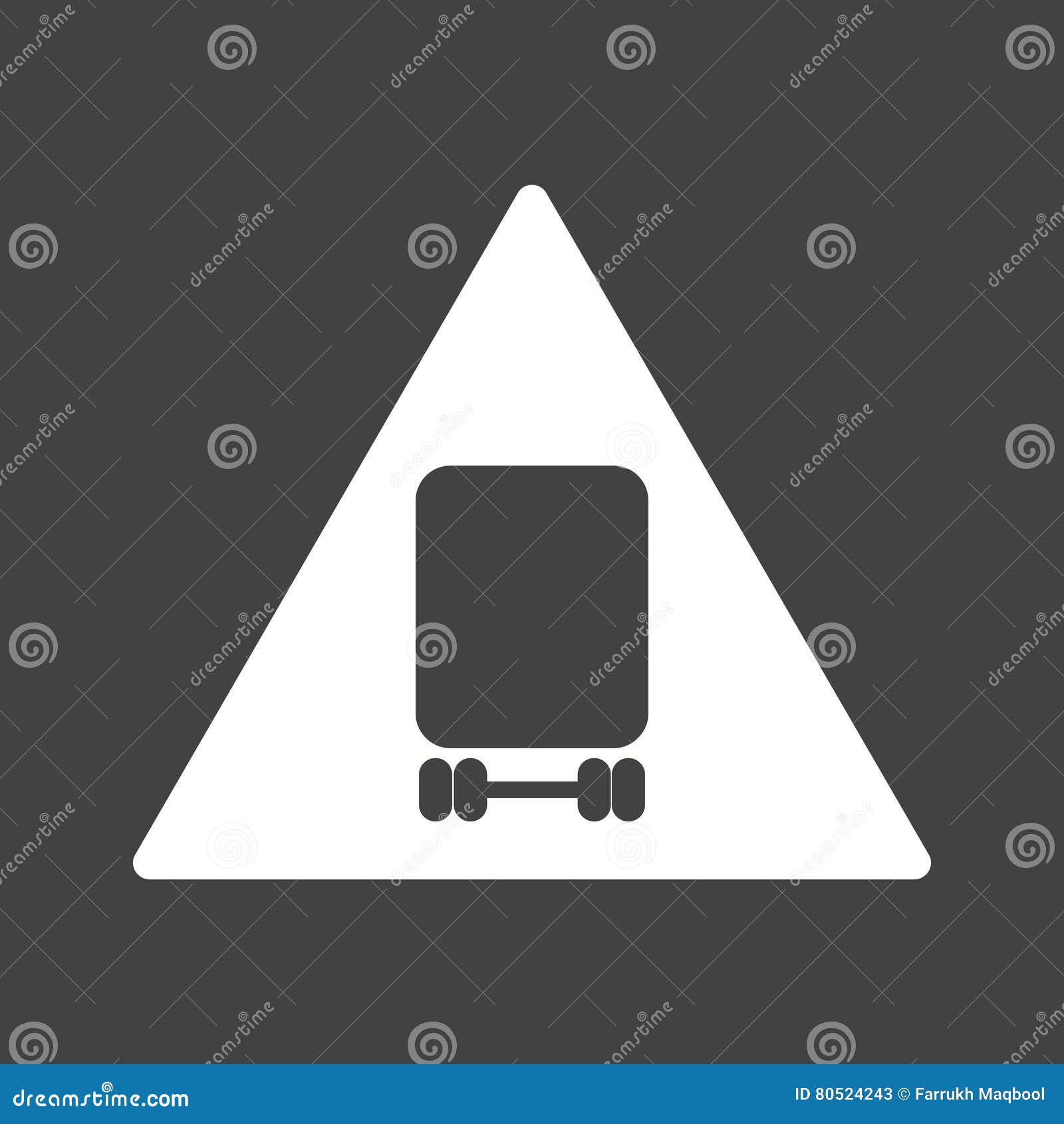 Dangerous Vehicle stock vector. Illustration of alert - 80524243