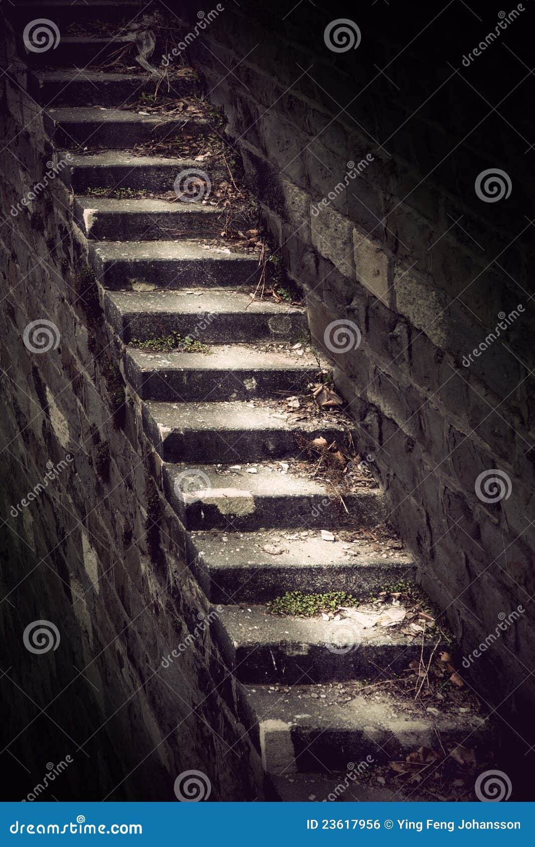 Dangerous Vintage Staircase Stock Photo - Image of danger, stone: 23617956