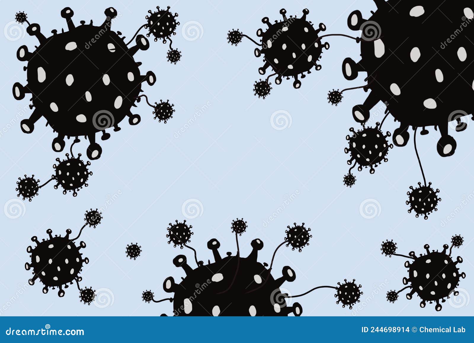 Dangerous Virus are Expanding in Laboratory Experiments Stock ...