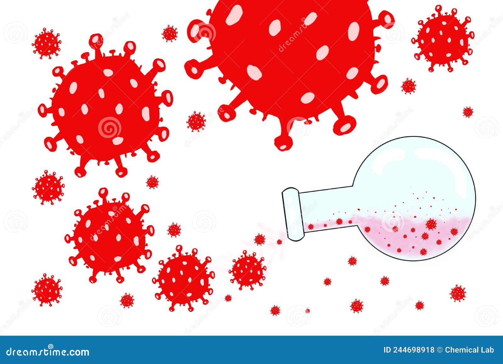 Dangerous Virus are Expanding in Laboratory Experiments Stock ...