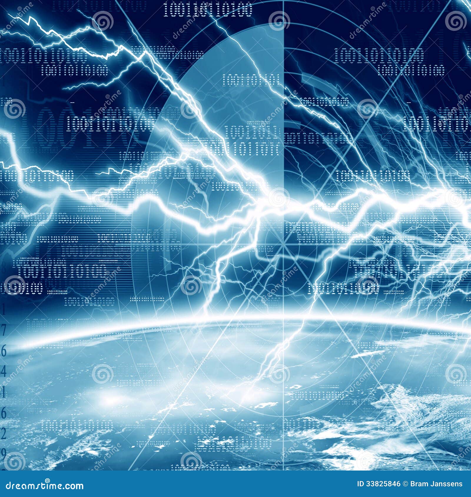 Dangerous world stock illustration. Illustration of range - 33825846
