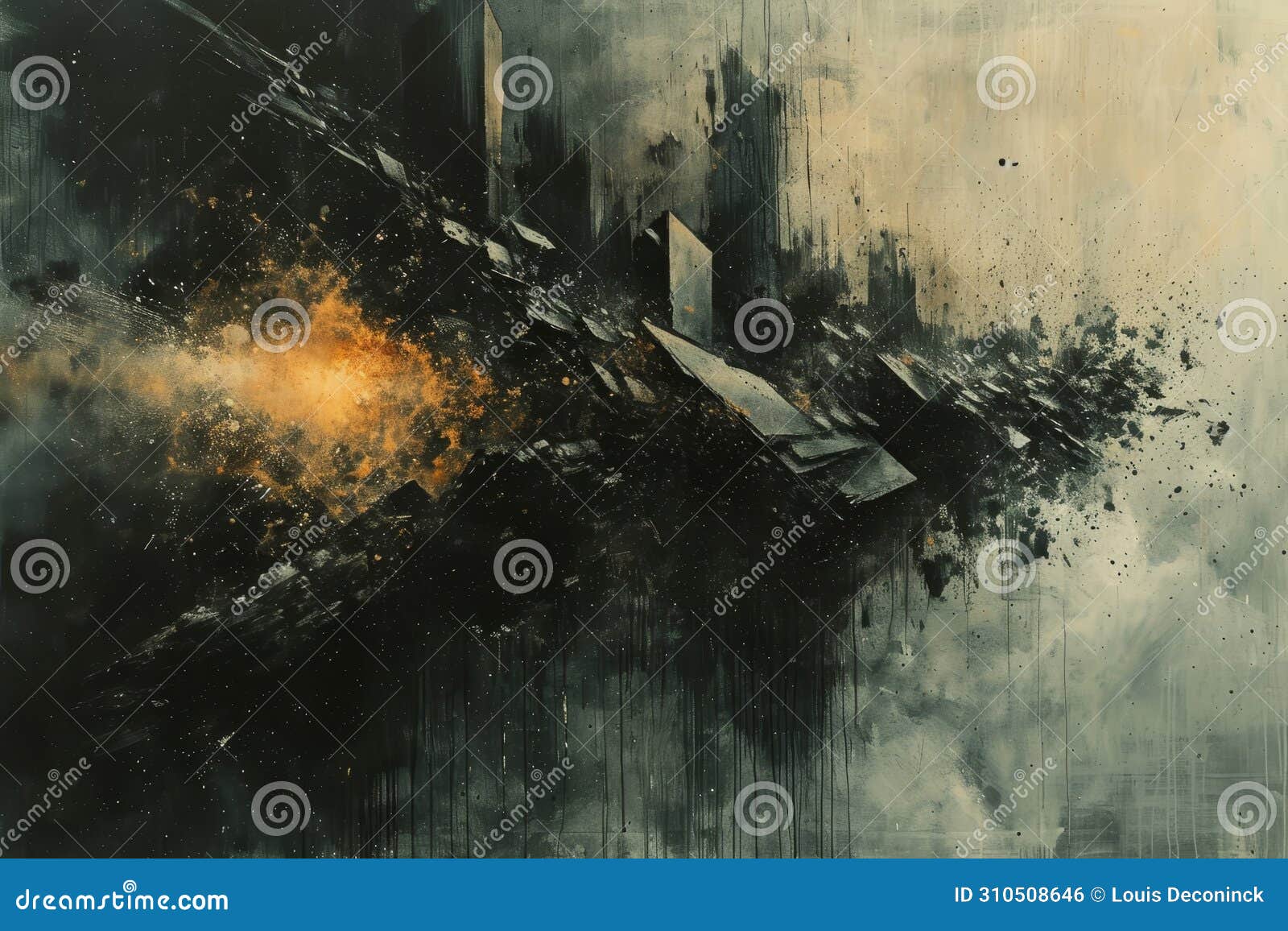 Dangerous Zone: Abstract Cavern Stock Photo - Image of cavern, geometry ...