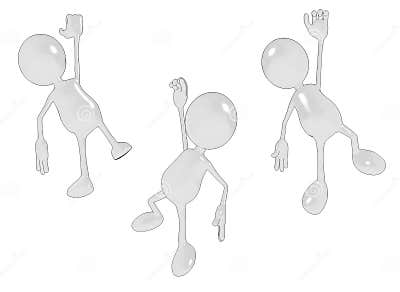 Dangling characters stock illustration. Illustration of cliff - 9704642