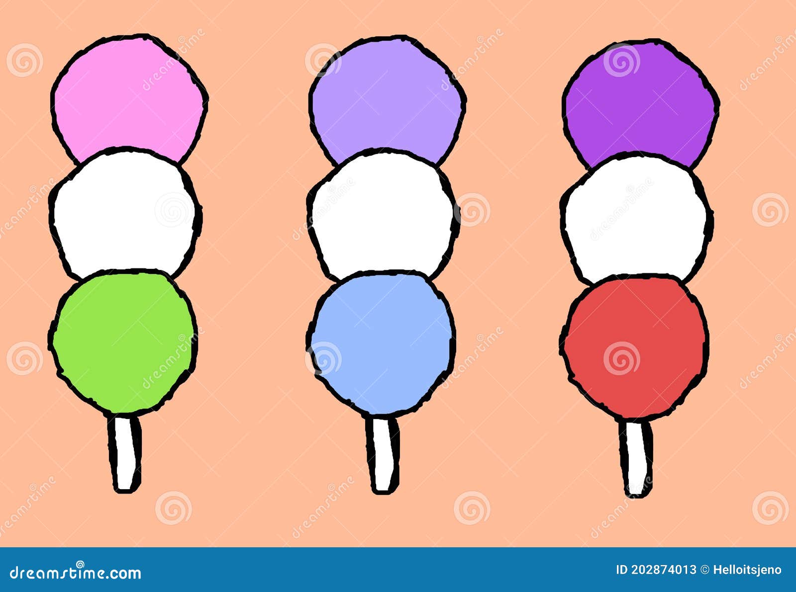 Dango Retro Stock Illustrations – 11 Dango Retro Stock Illustrations ...