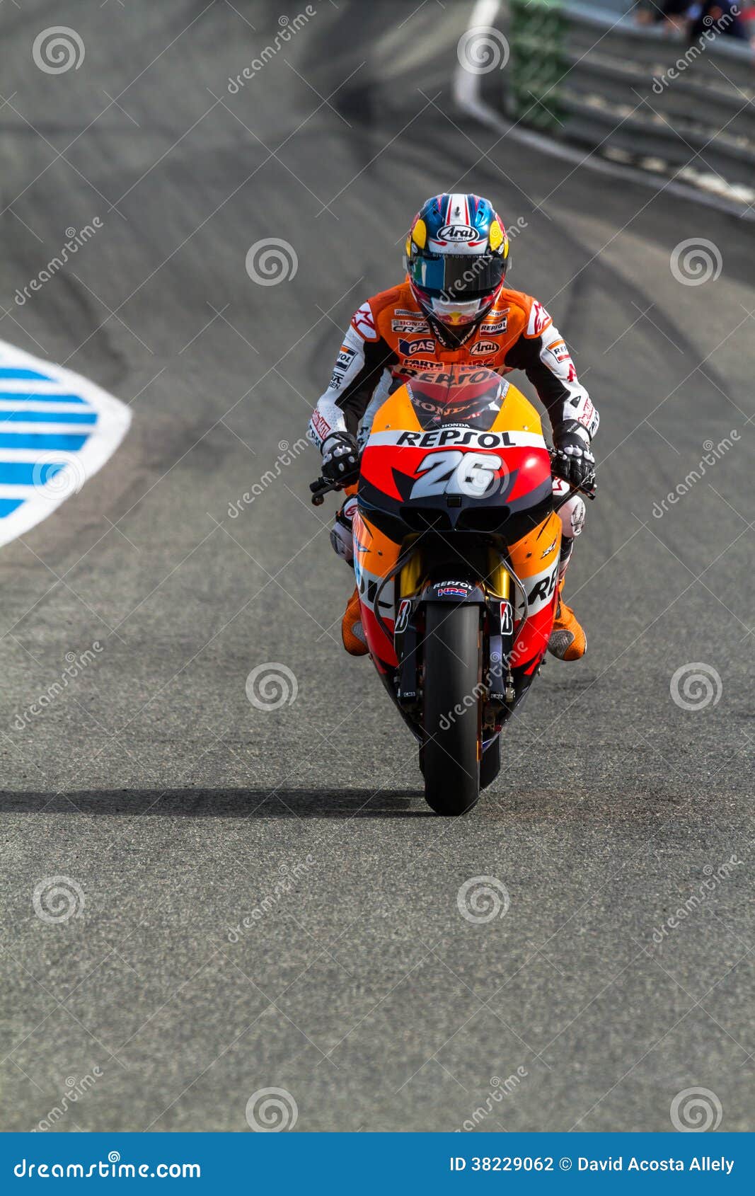 Dani Pedrosa Pilot of MotoGP Editorial Photography - Image of race ...