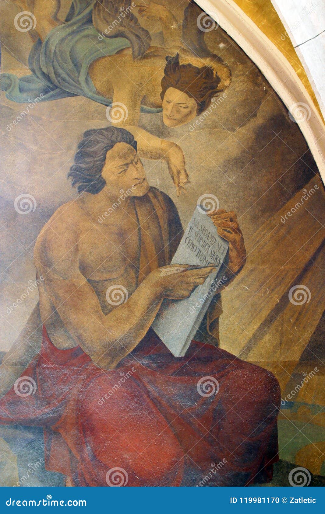 Daniel el profeta foto de archivo. Imagen de cristo - 119981170