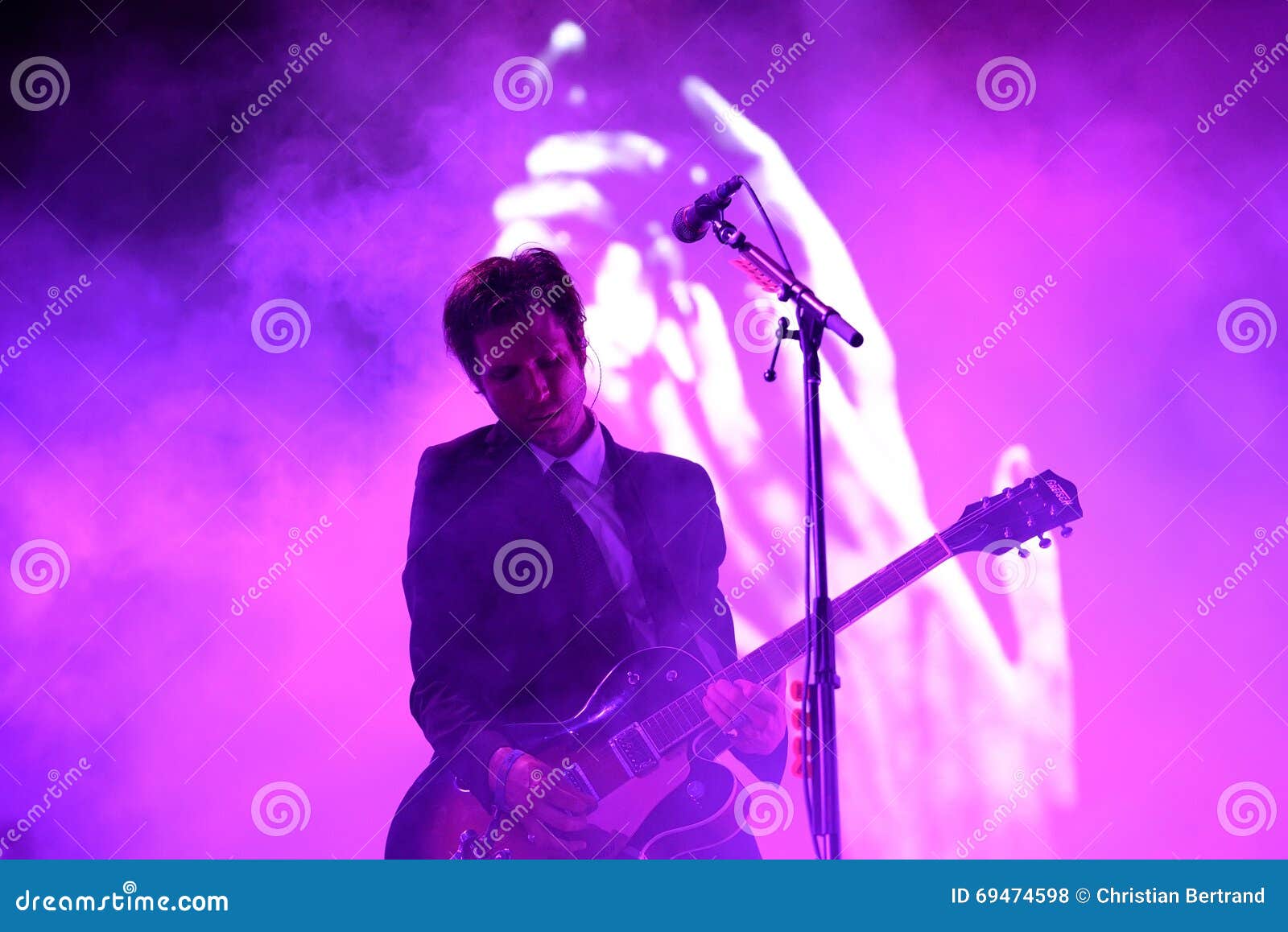 Daniel Kessler, Guitarrista De La Ventaja De Interpol (banda) Foto de ...