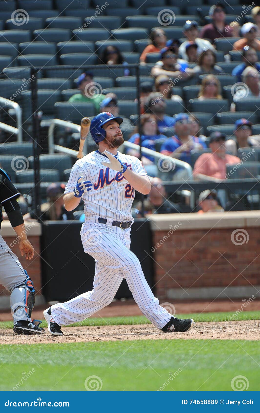 Daniel Murphy editorial stock image. Image of catcher - 74658889