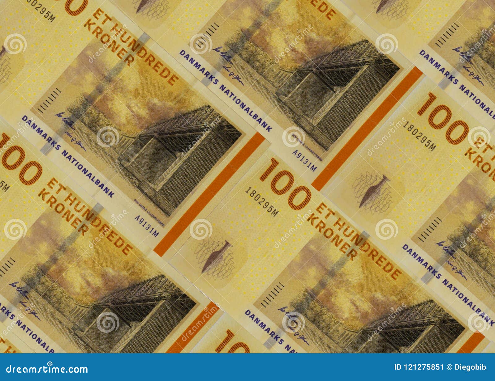 Danish Banknotes Background Stock Image - Image of note, sell: 121275851