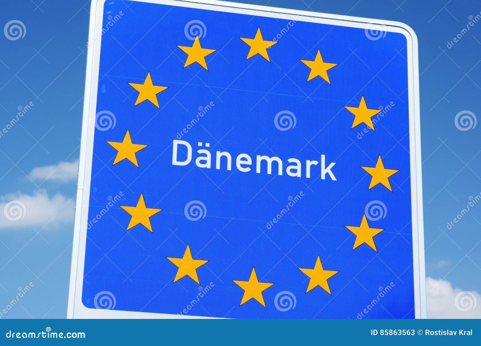 Danish Border stock image. Image of outside, national - 85863563