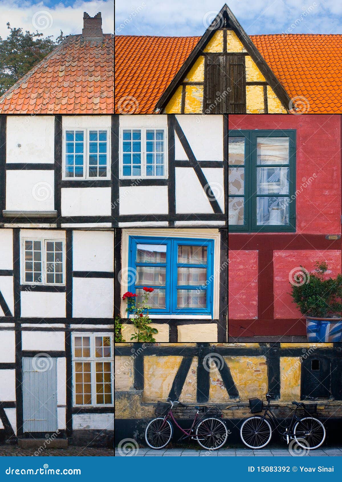 Danish building style stock photo. Image of denmark, buildings - 15083392