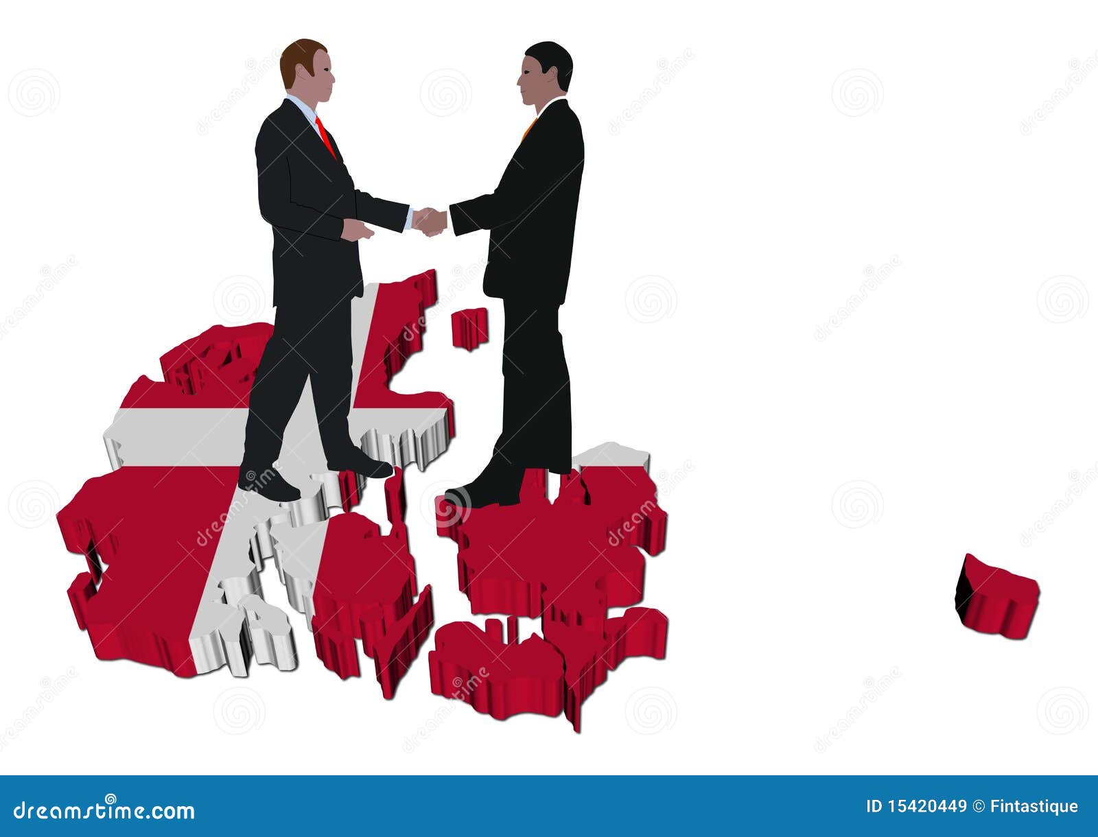 Danish business meeting stock illustration. Illustration of people ...