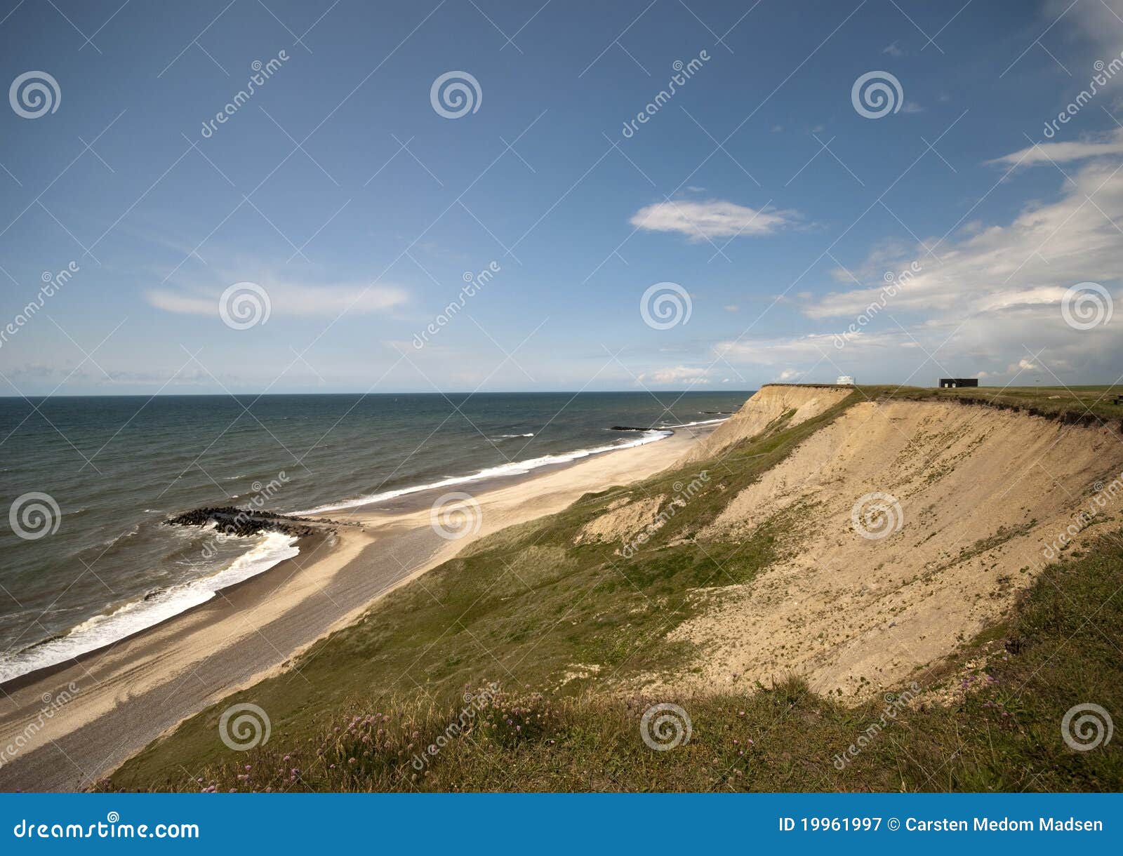 Danish Coastline stock image. Image of shoreline, rough - 19961997
