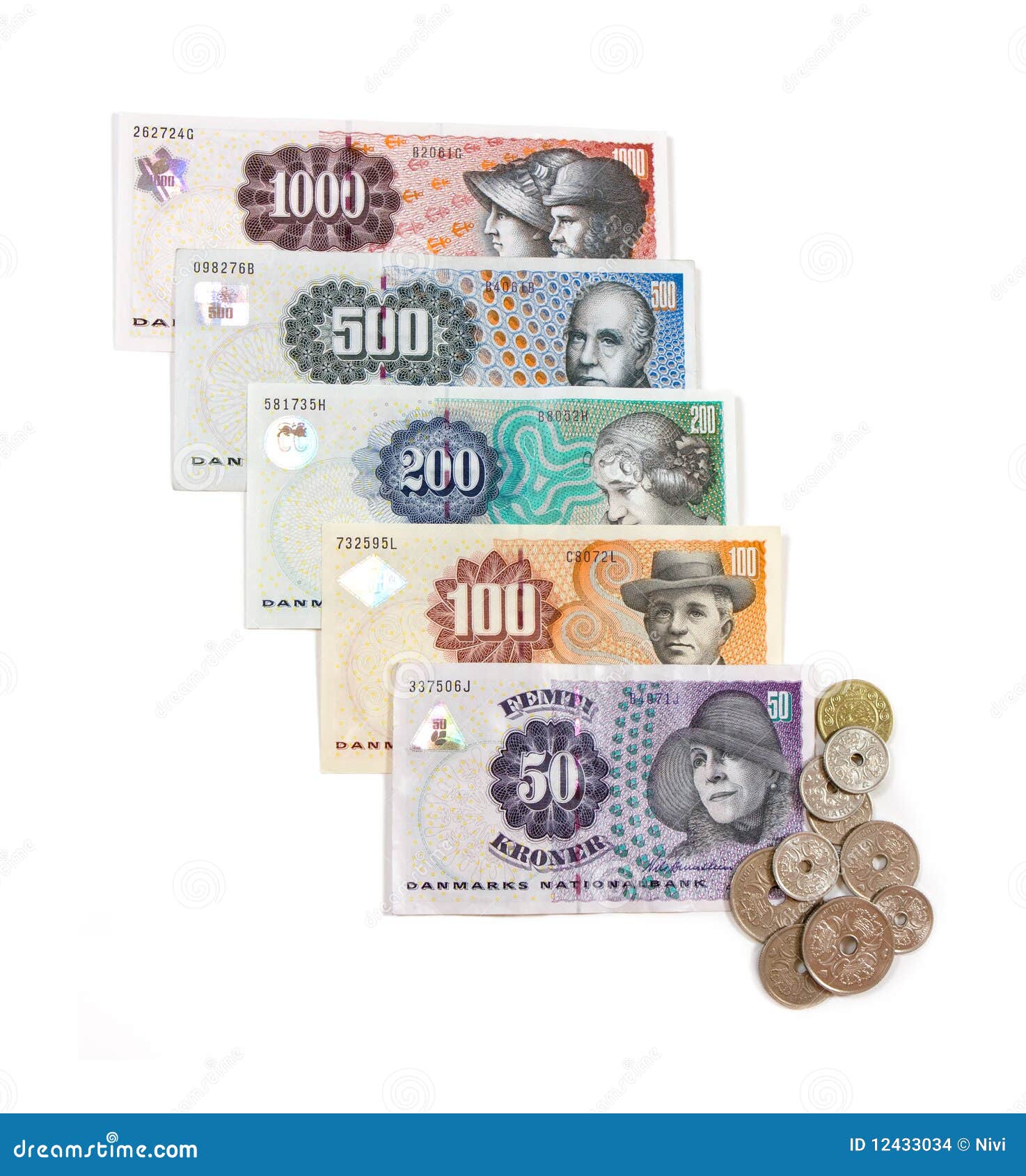 Danish currency stock photo. Image of money, currency - 12433034