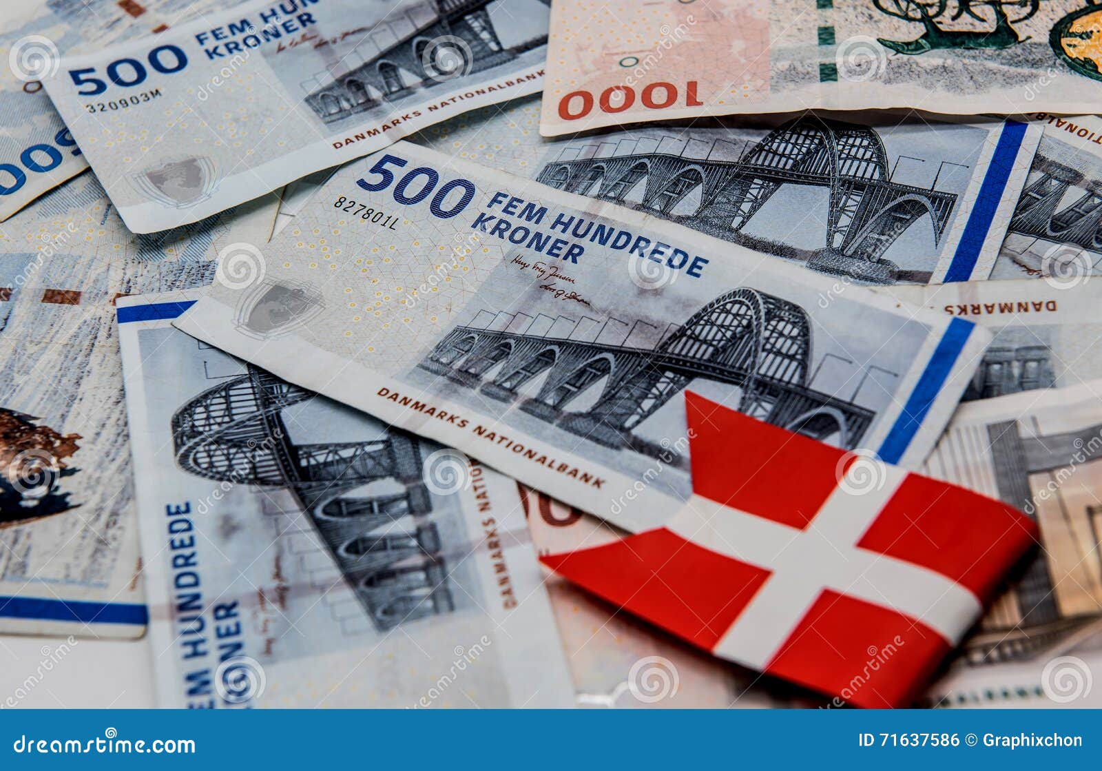 Danish currency stock photo. Image of bill, currency - 71637586