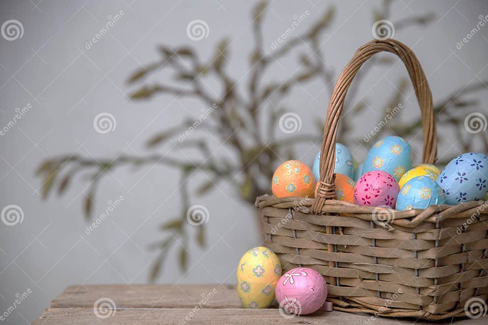 The Danish Easter Decoration Stock Image - Image of denmark, tradition ...