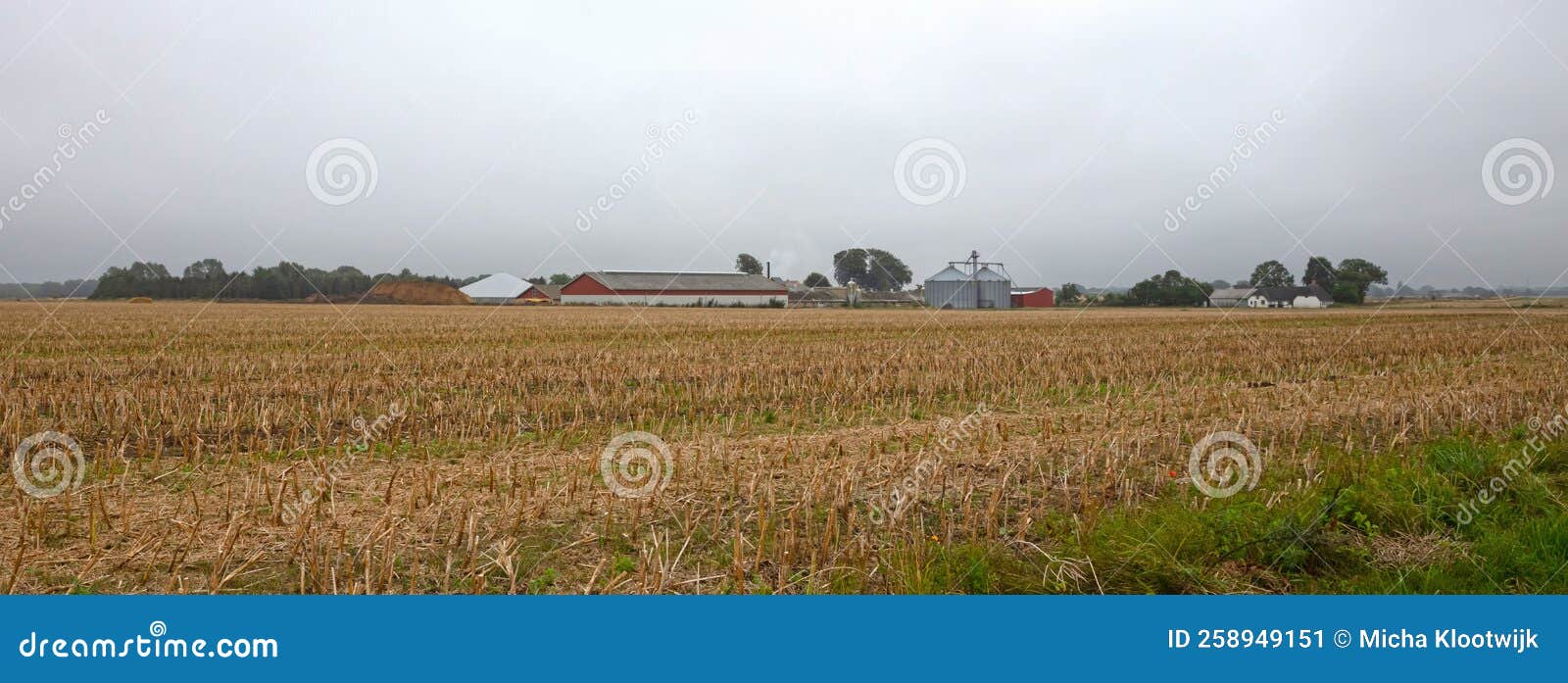 Danish Farm Building, Agriculture Farming Stock Image - Image of danish ...