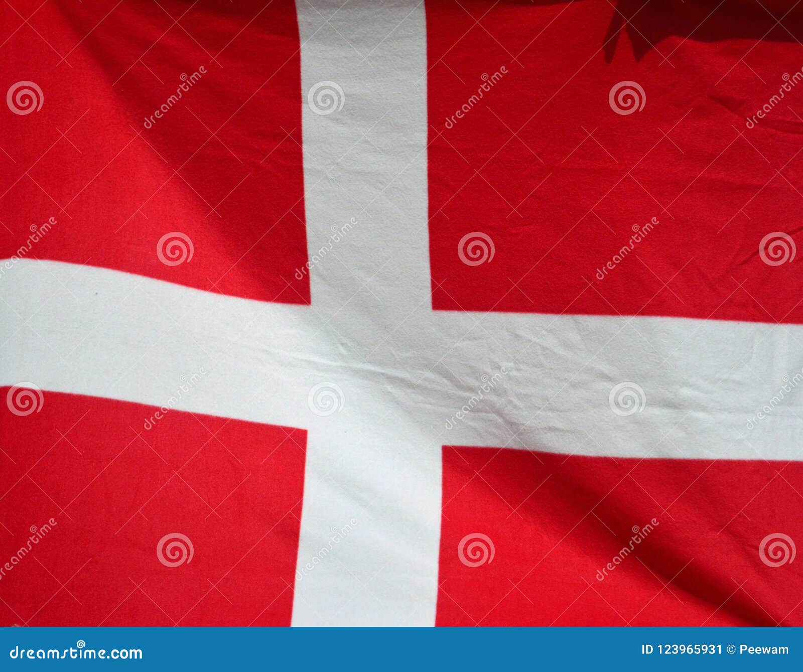 Danish flag stock image. Image of culture, danmark, fluttering - 123965931