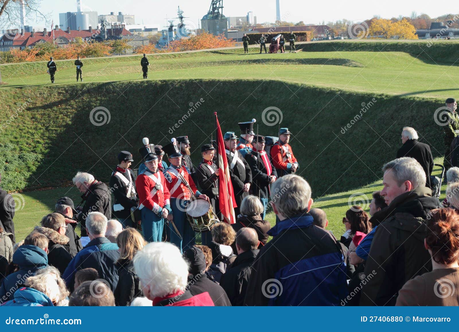 Danish Historical Militar Parade Editorial Image - Image of history ...