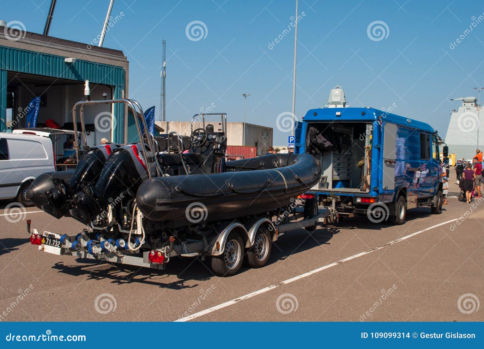 Danish Navy RIB boat editorial stock image. Image of navy - 109099314