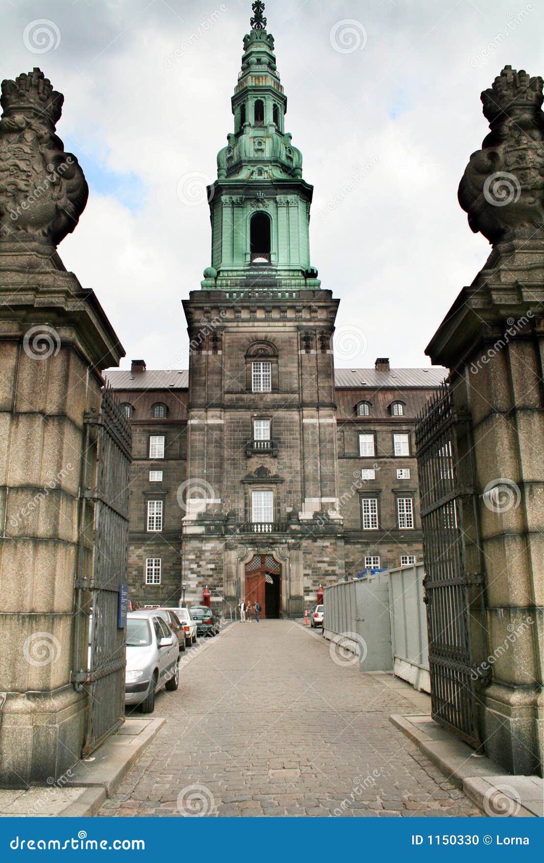 Danish parliament building stock photo. Image of architecture - 1150330
