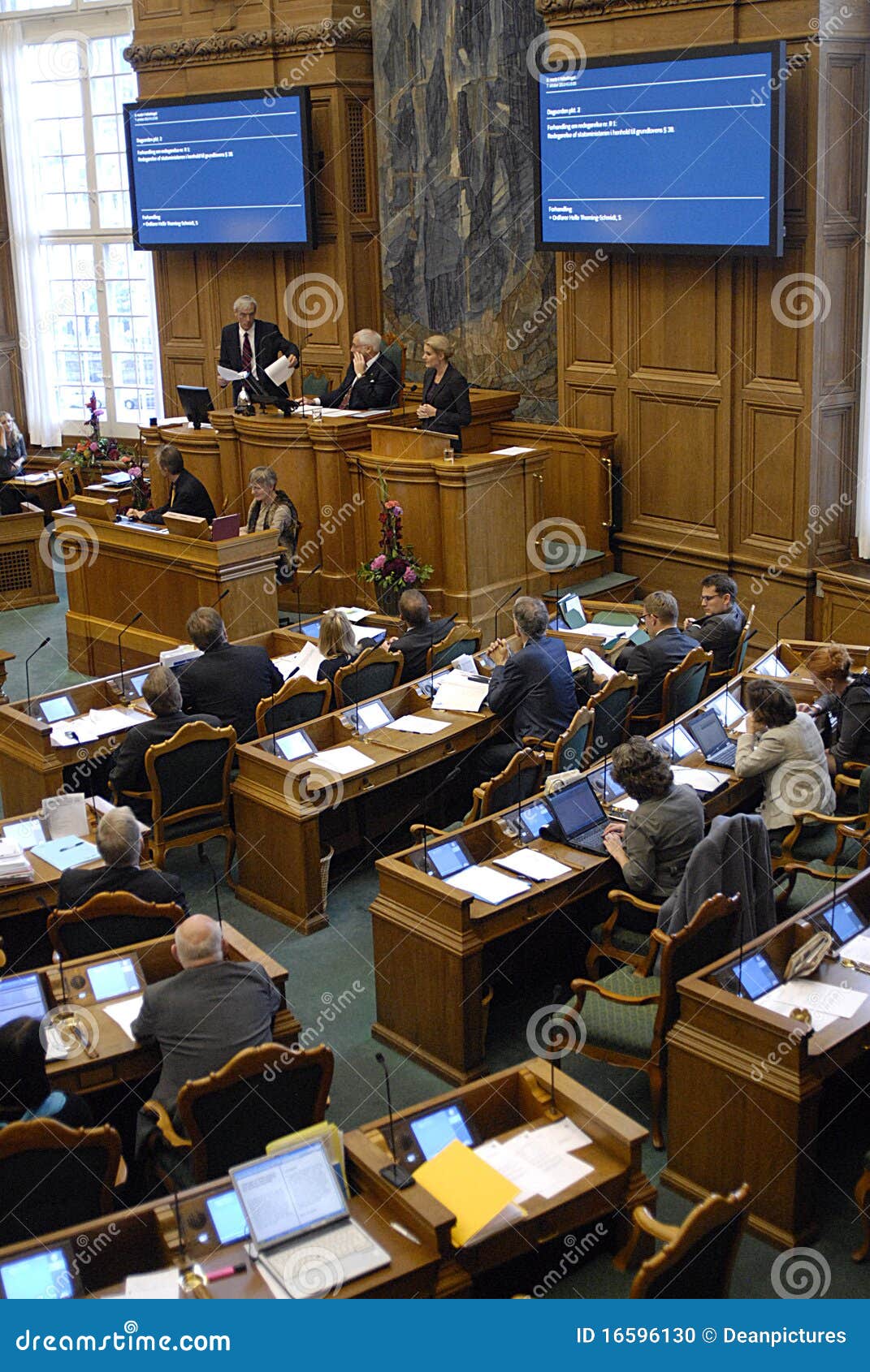 Danish parliament session editorial image. Image of news - 16596130
