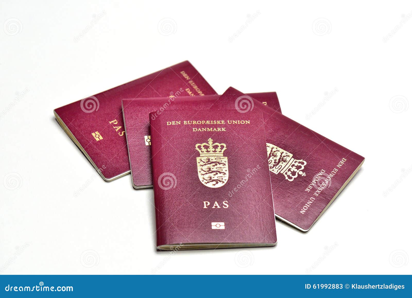 Danish Passports stock image. Image of scandinavia, freedom - 61992883