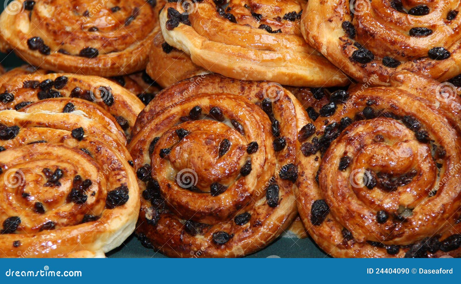 Danish Pastries. stock photo. Image of display, food - 24404090