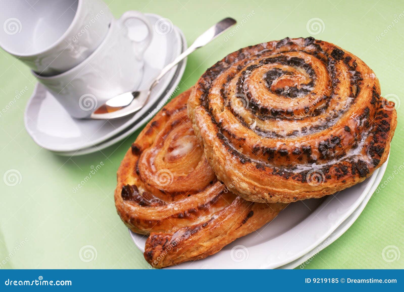 Danish pastries stock image. Image of raisins, chelsea - 9219185