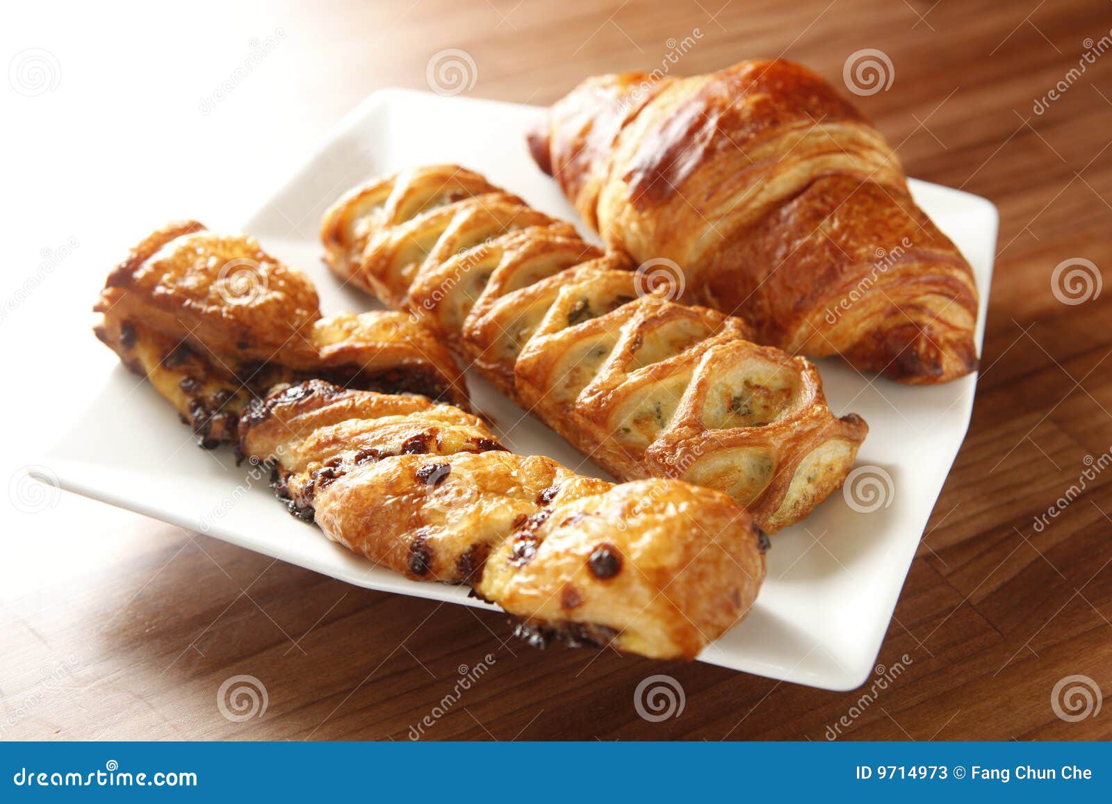 Danish pastries stock image. Image of taste, hungry, pastry - 9714973
