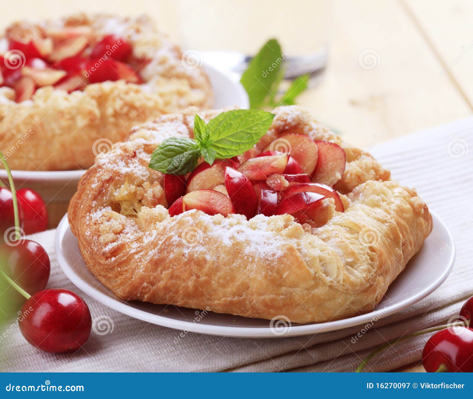 Danish pastry stock image. Image of viennoiserie, dessert - 16270097