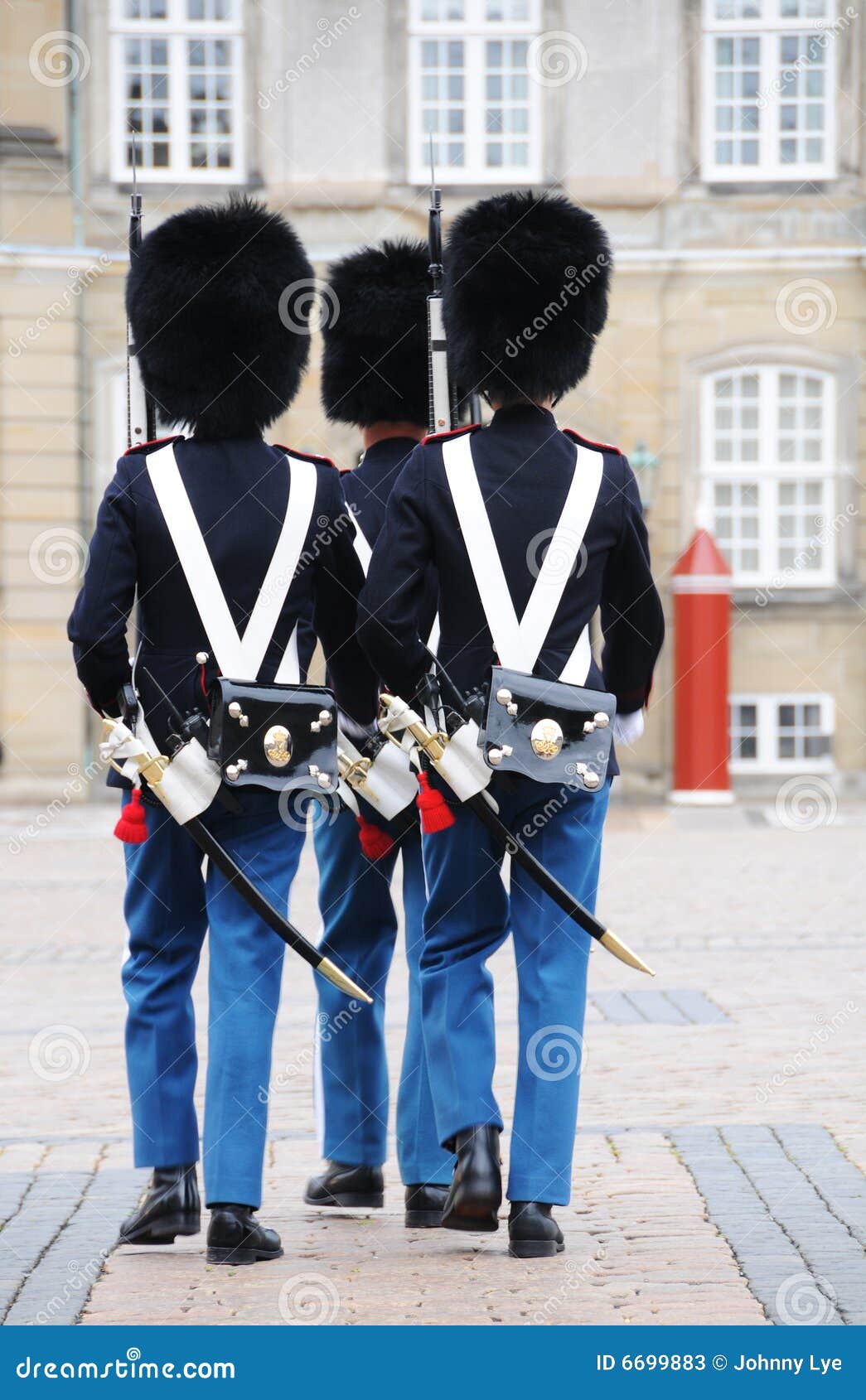 Danish Royal Guard stock image. Image of uniform, copenhagen - 6699883