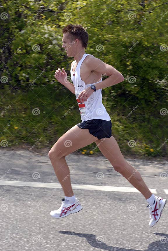 Danish runner editorial photo. Image of close, belt, vertical - 19460851
