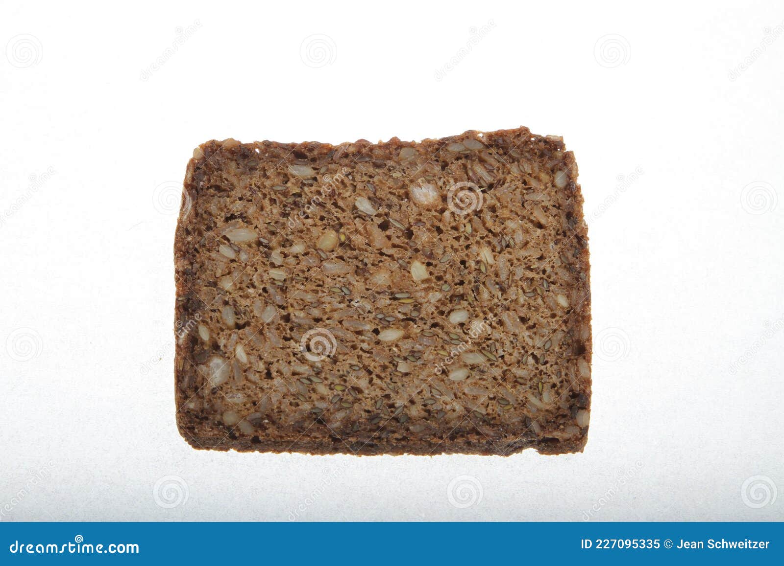 Danish Rye Bread or Rugbroed As Named in Danish Stock Image - Image of ...