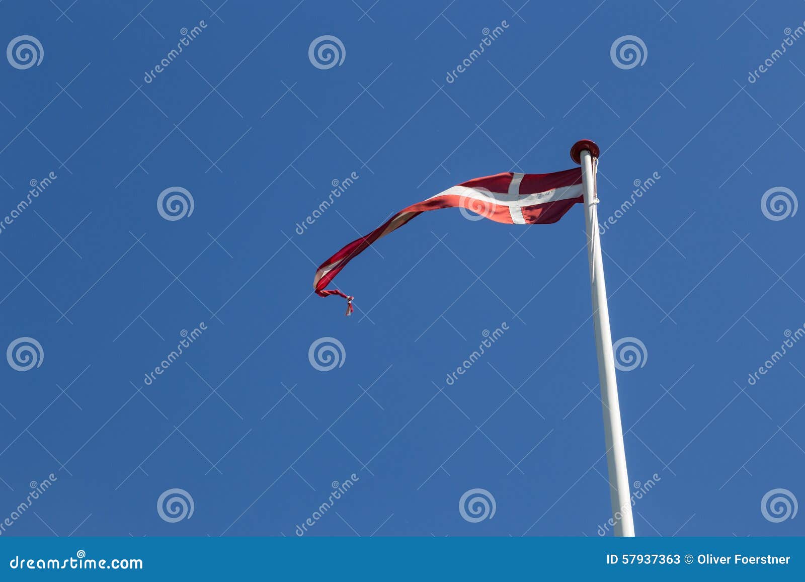 Danish Vimpel stock image. Image of wind, independence - 57937363